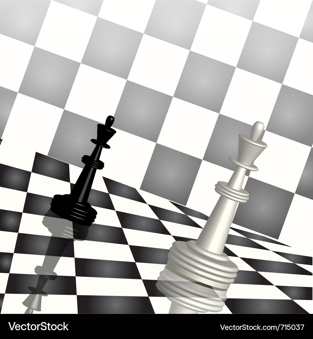 Chess figures Royalty Free Vector Image - VectorStock