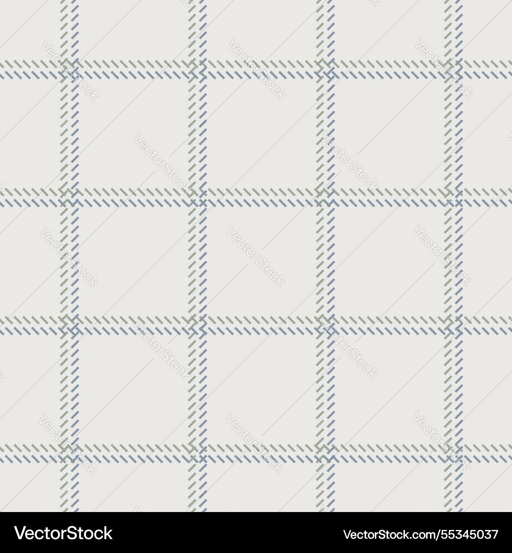 Classic ticking tweed plaid style pattern Vector Image