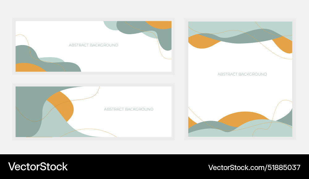 Modern stylish soft color wave design background Vector Image