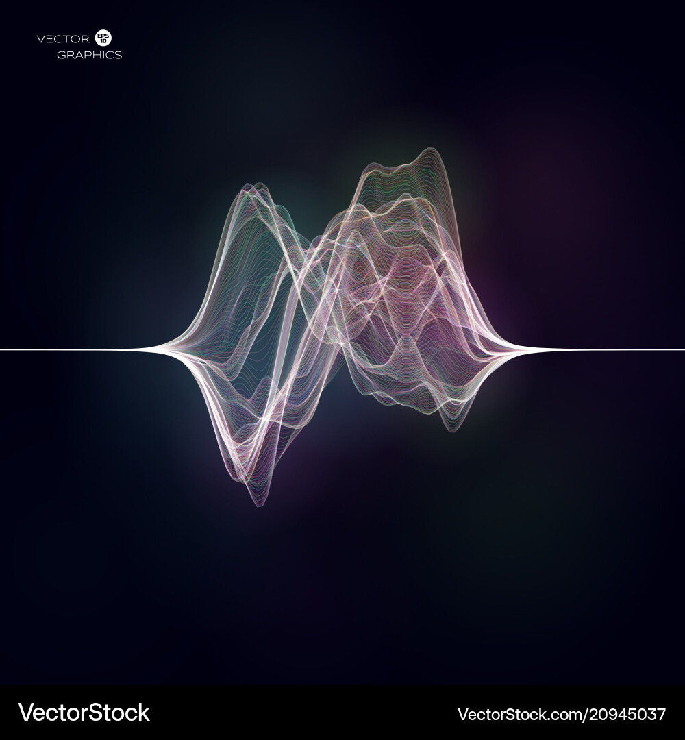 Wave background Royalty Free Vector Image - VectorStock