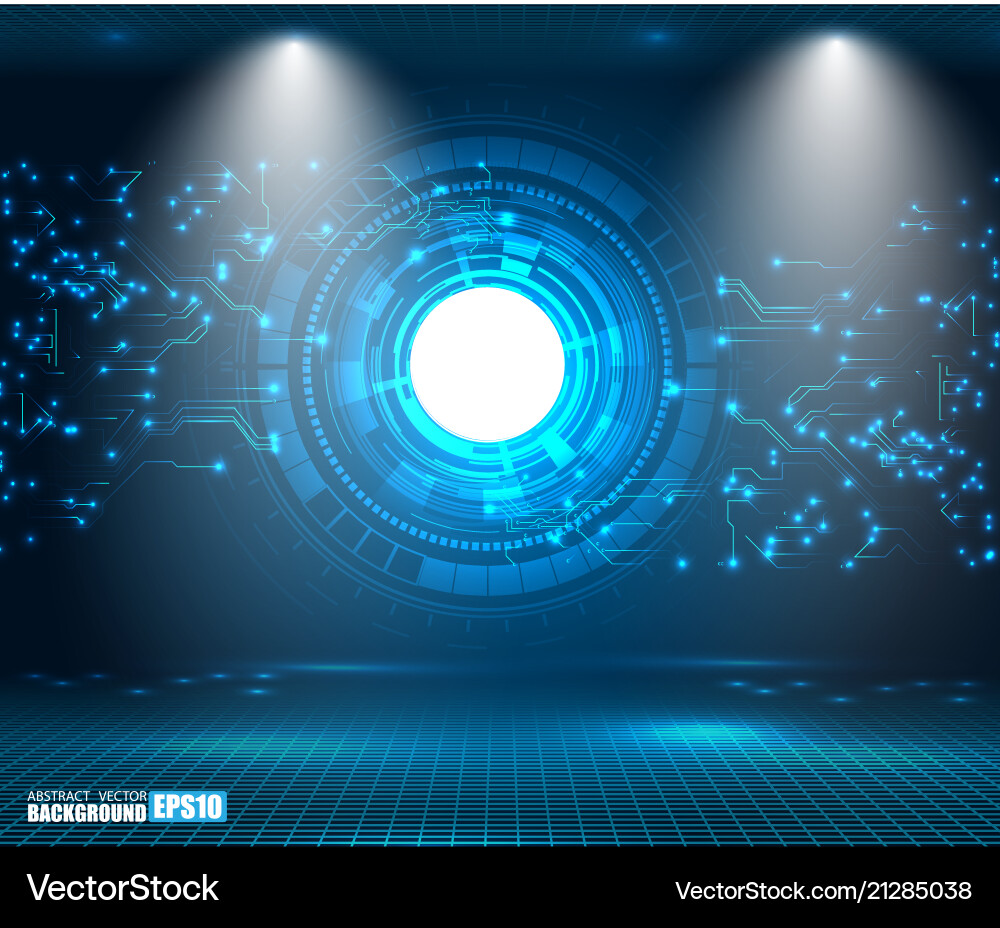 Abstract Technology Background Royalty Free Vector Image