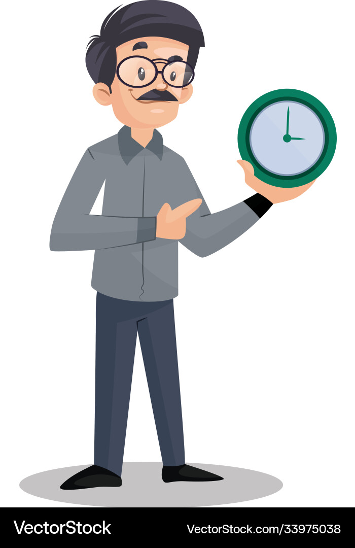 Male teacher Royalty Free Vector Image - VectorStock