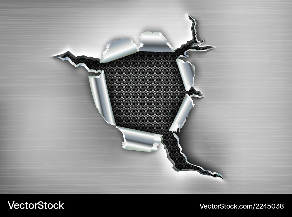 Torn Metal Vector Images (over 1,800)