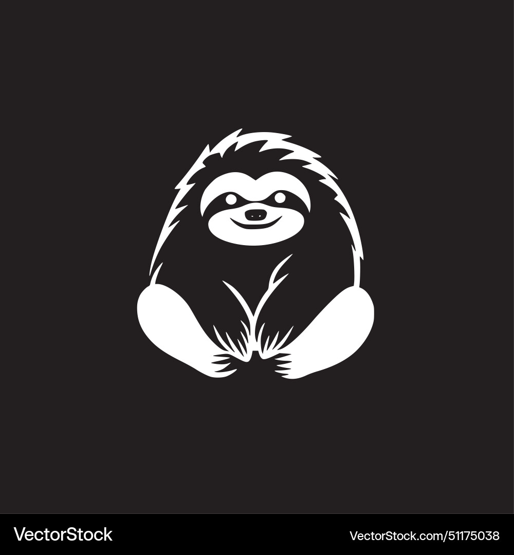 Sloth - high quality logo - ideal for t-shirt Vector Image