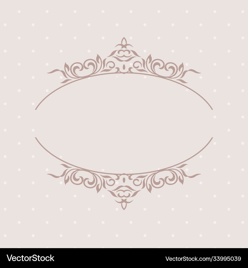 Eleganter Rand Hintergrund Lizenzfreies Vektorbild
