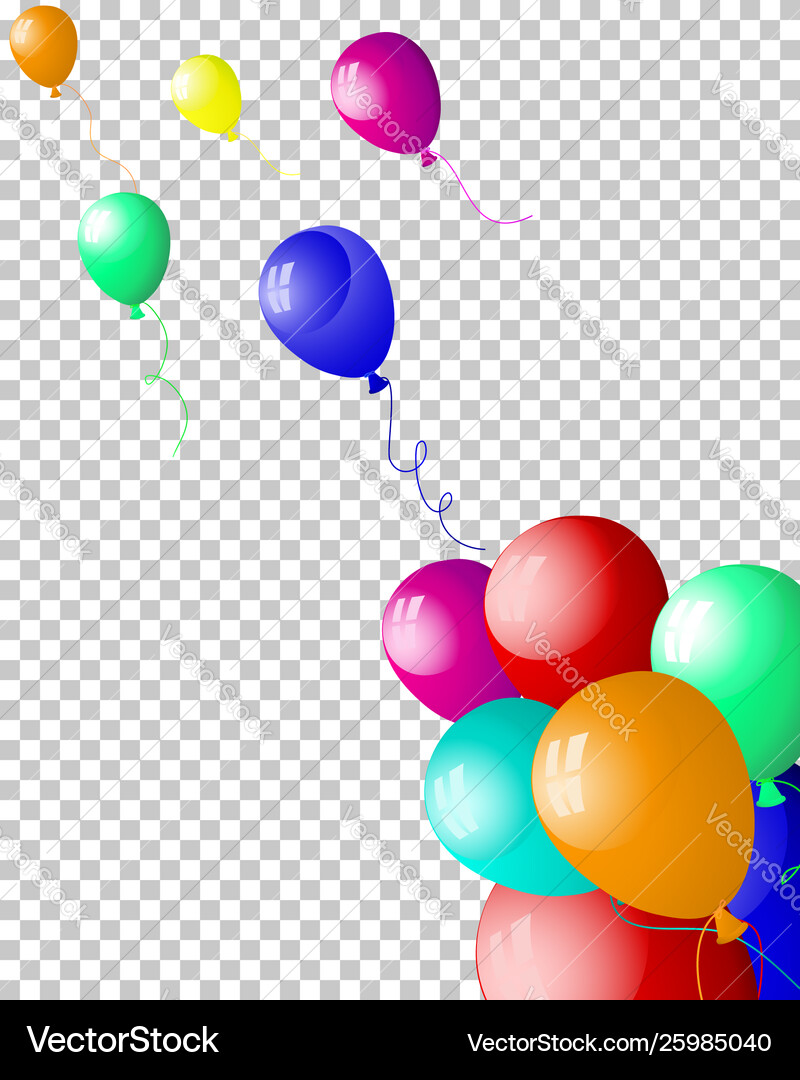 Balloons Royalty Free Vector Image - VectorStock