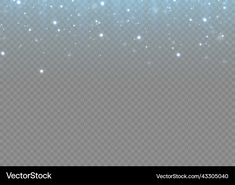 Light vertical blue line dust flying falling rain Vector Image