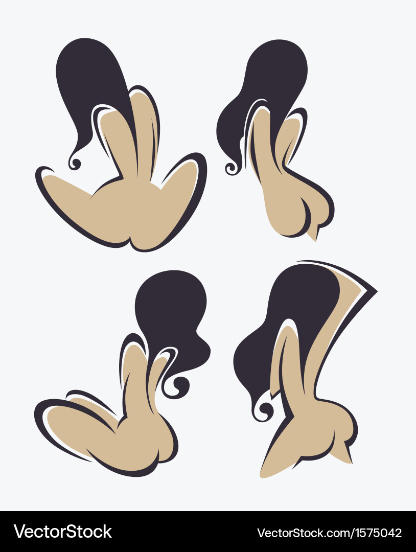 Naked beauty Royalty Free Vector Image - VectorStock