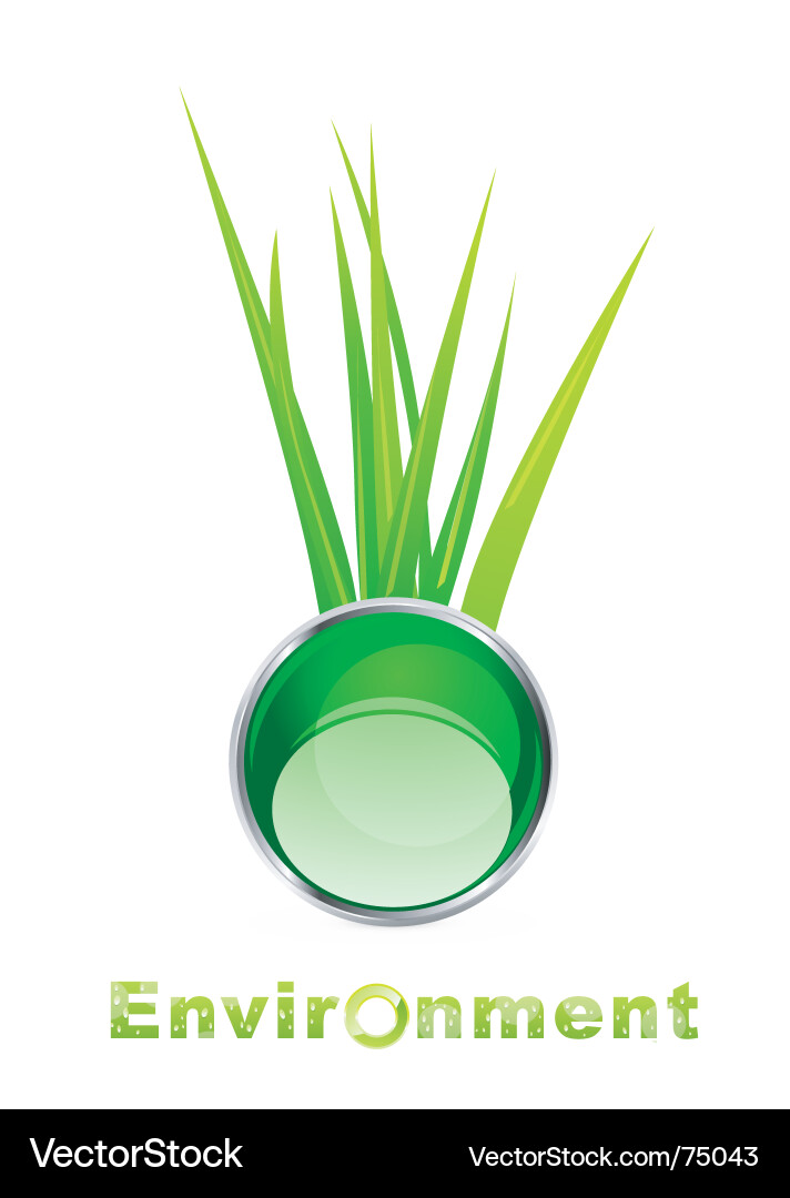 Environment logo Royalty Free Vector Image - VectorStock