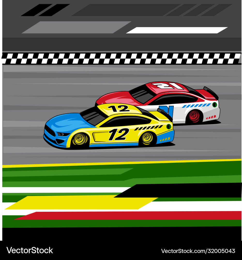 Straight Race Track Vector Images (over 470)