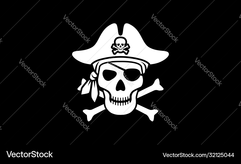 Jolly roger Royalty Free Vector Image - VectorStock