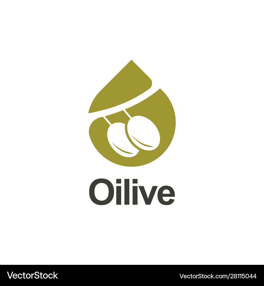 Olive logo Royalty Free Vector Image - VectorStock