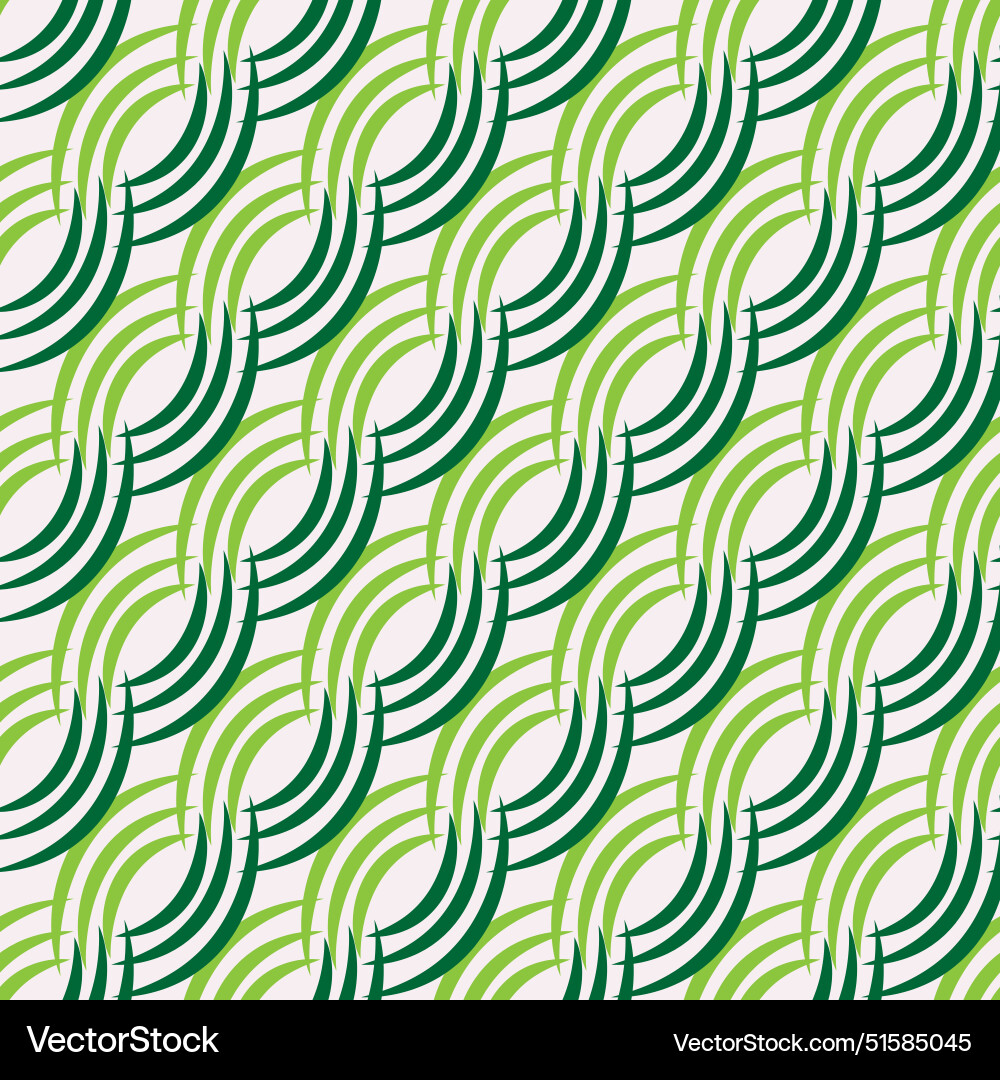 Diagonal wavy line on beige seamless pattern Vector Image