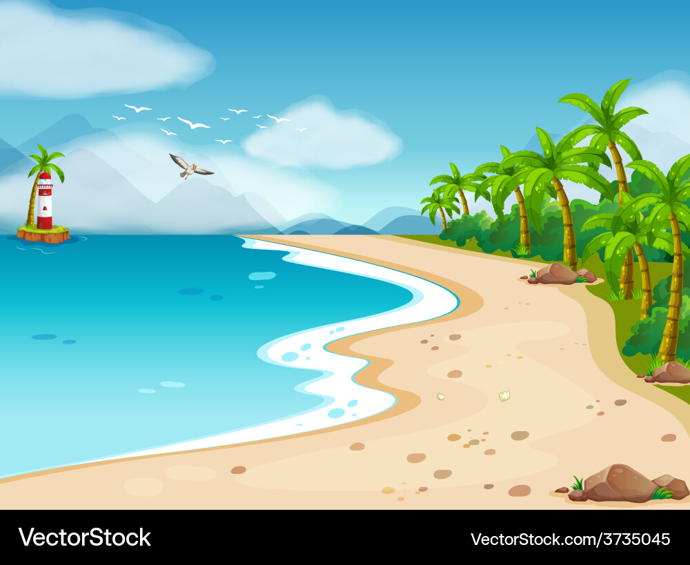 Ocean Royalty Free Vector Image - VectorStock