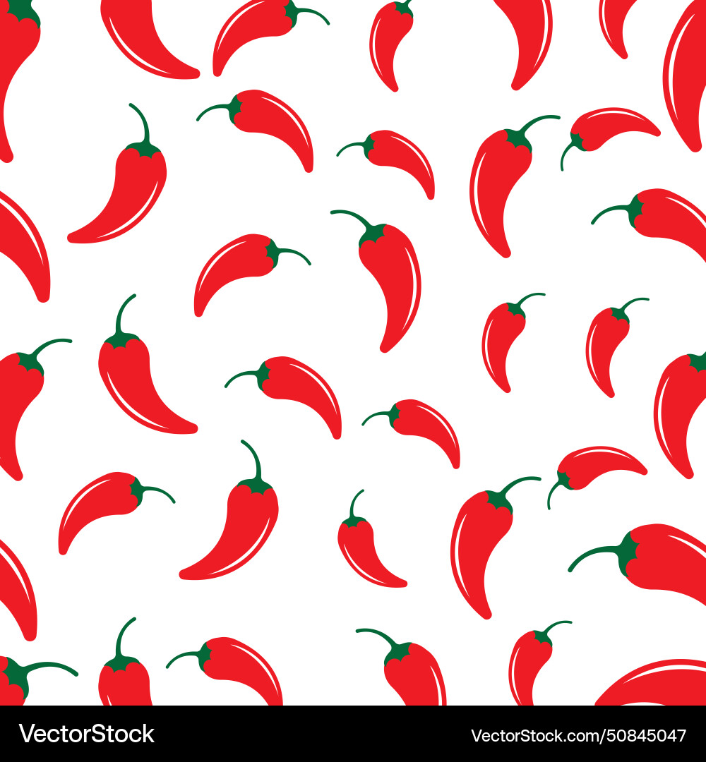 Chilli background Royalty Free Vector Image - VectorStock