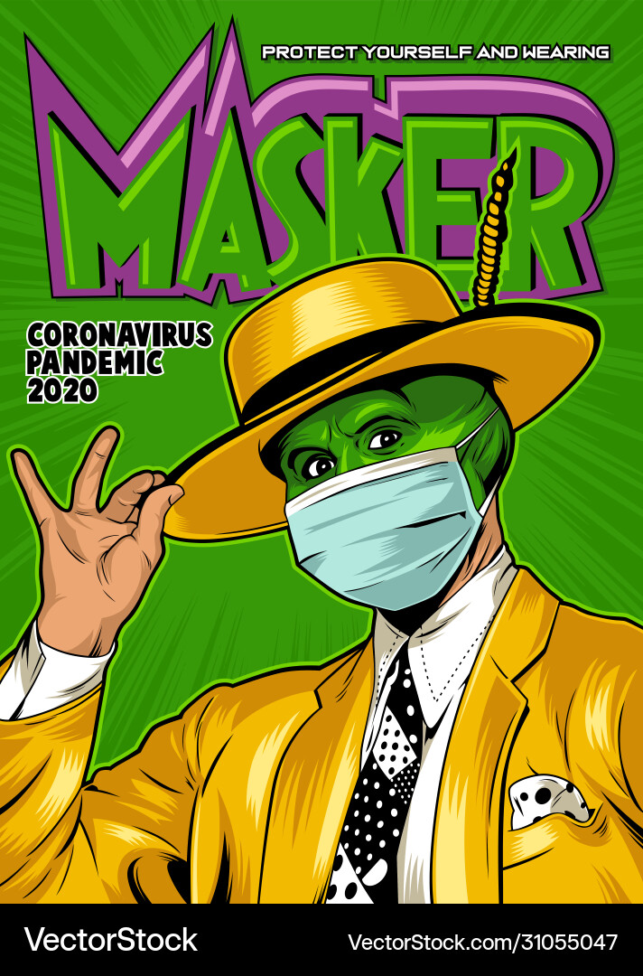 Masker Royalty Free Vector Image - VectorStock