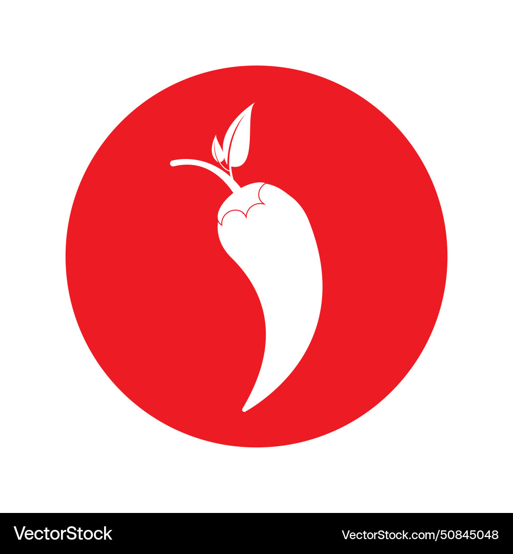 Chilli icon Royalty Free Vector Image - VectorStock