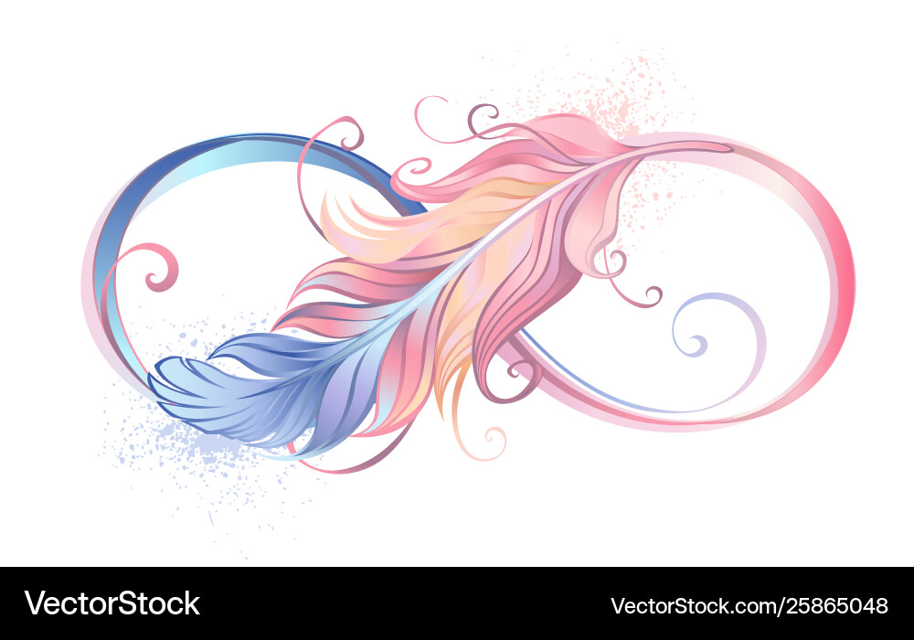 Infinity Symbol Feather Vector Images (over 280)