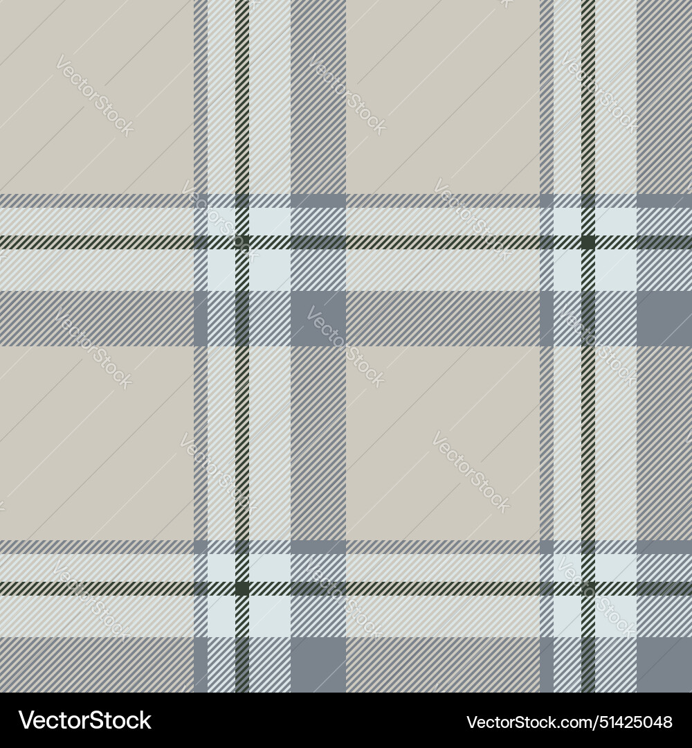Plaid seamless pattern check fabric texture Vector Image