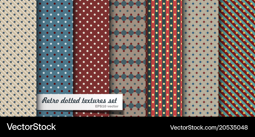 Vintage patterns Royalty Free Vector Image - VectorStock