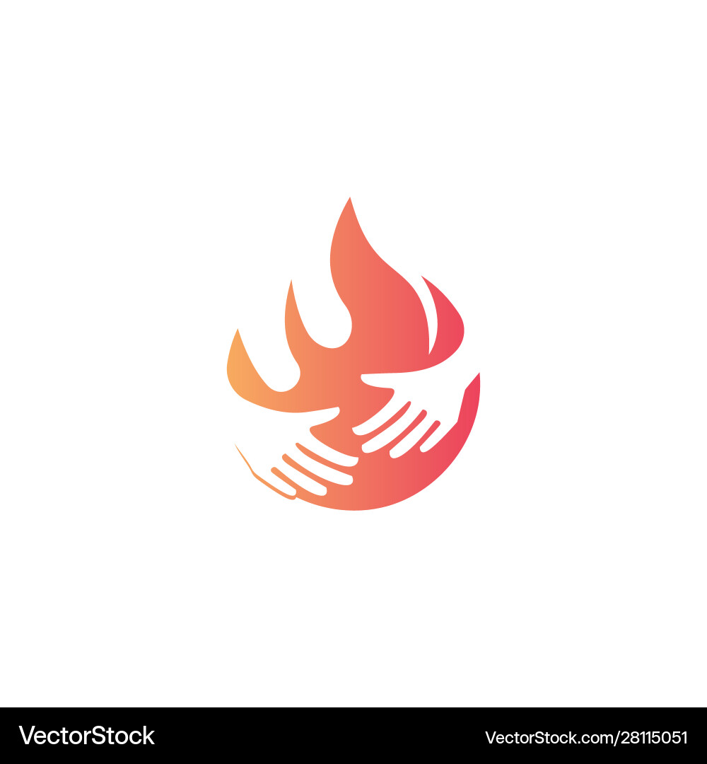 Fire logo Royalty Free Vector Image - VectorStock