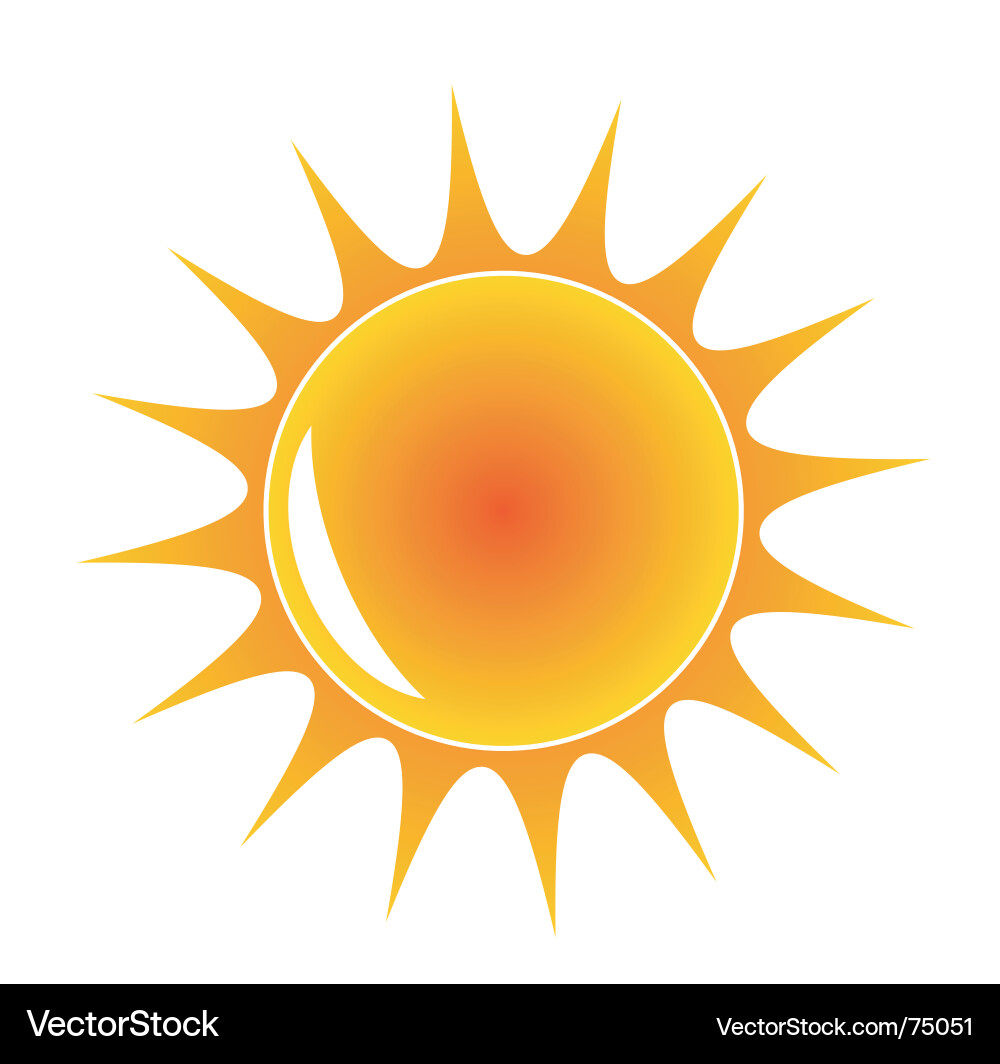 Sun Royalty Free Vector Image - VectorStock