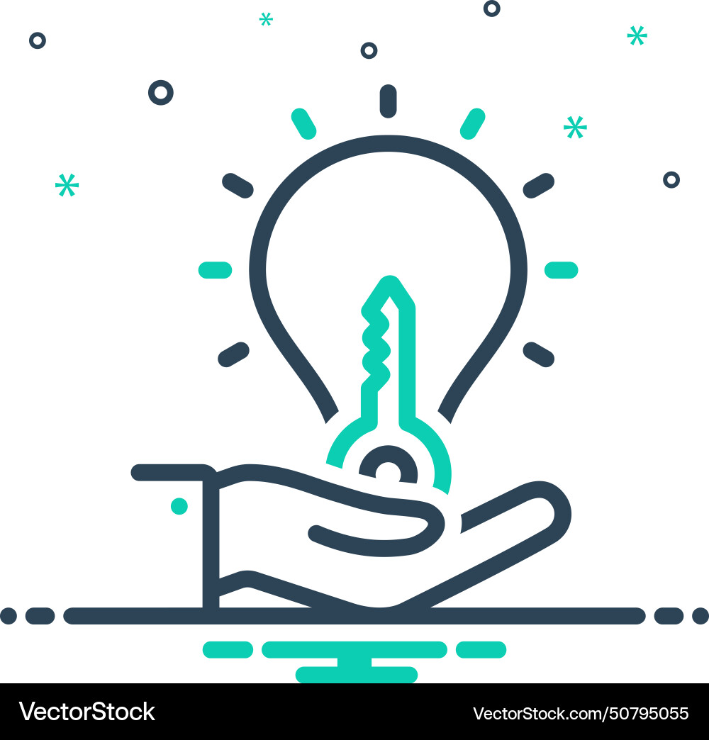 Solution Royalty Free Vector Image - VectorStock