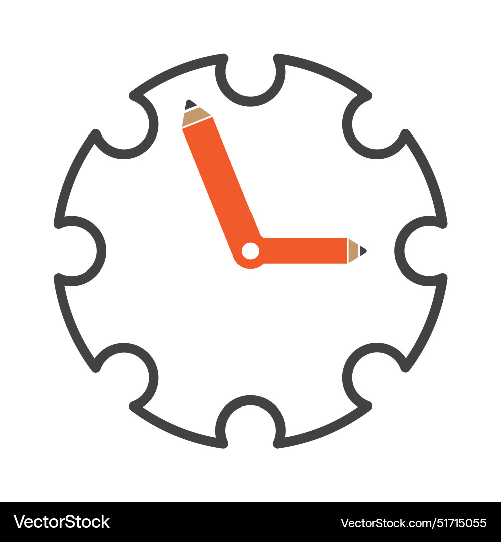 Time logo Royalty Free Vector Image - VectorStock