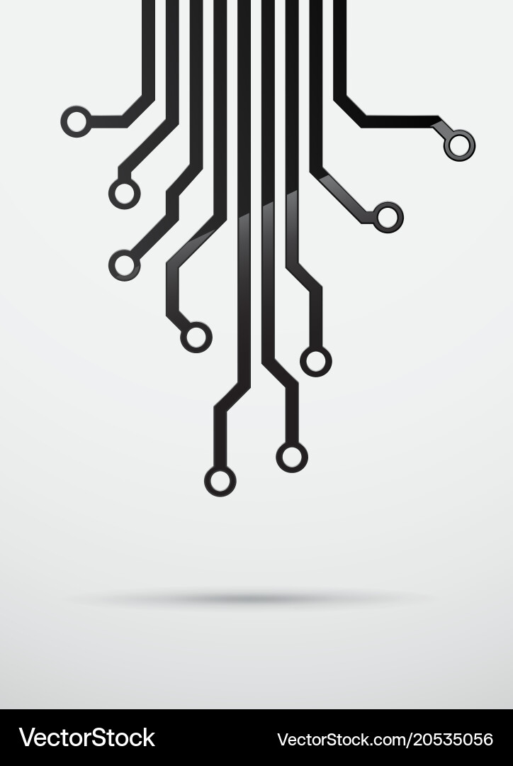 Technical background Royalty Free Vector Image