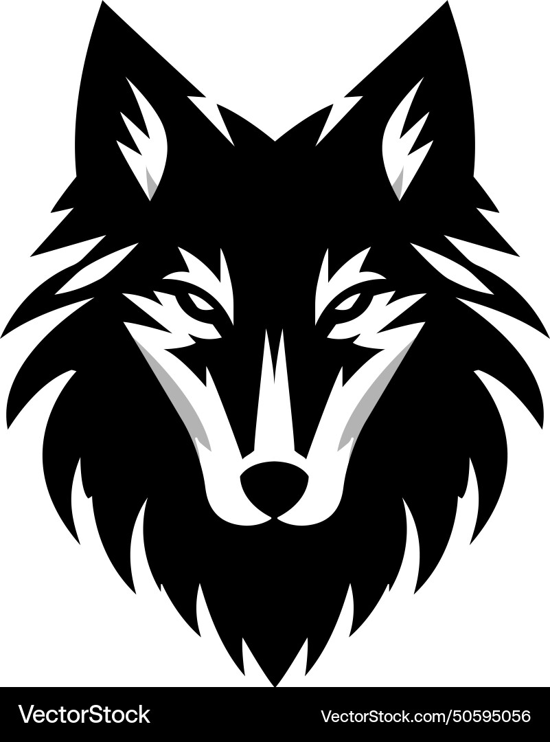 Wolf logo Royalty Free Vector Image - VectorStock
