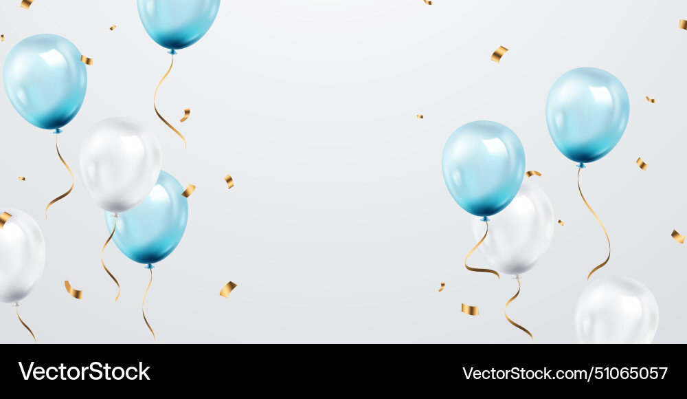 Celebration background with beautifully arranged Vector Image