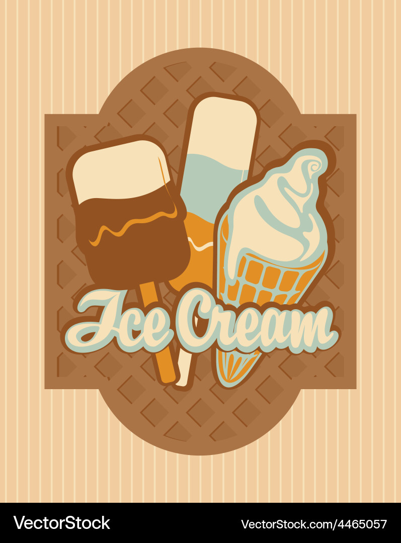 Ice cream Royalty Free Vector Image - VectorStock