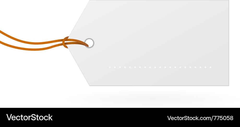 Paper label Royalty Free Vector Image - VectorStock