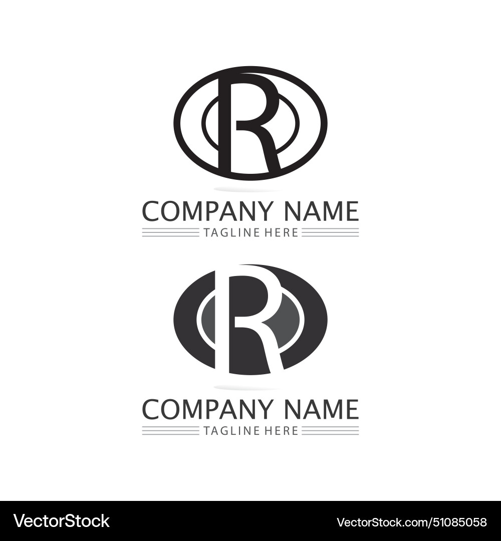 R letter arrow icon Royalty Free Vector Image - VectorStock