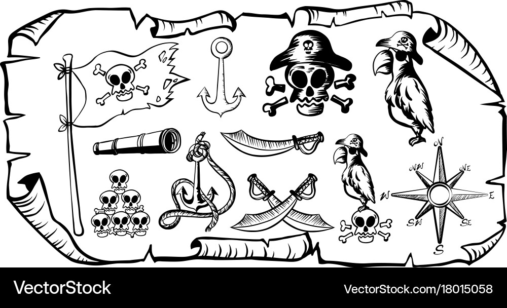 Treasure Map Symbols