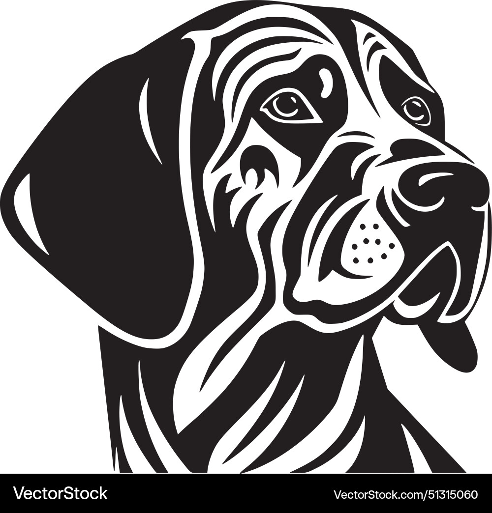 Labrador retriever - minimalist and simple Vector Image