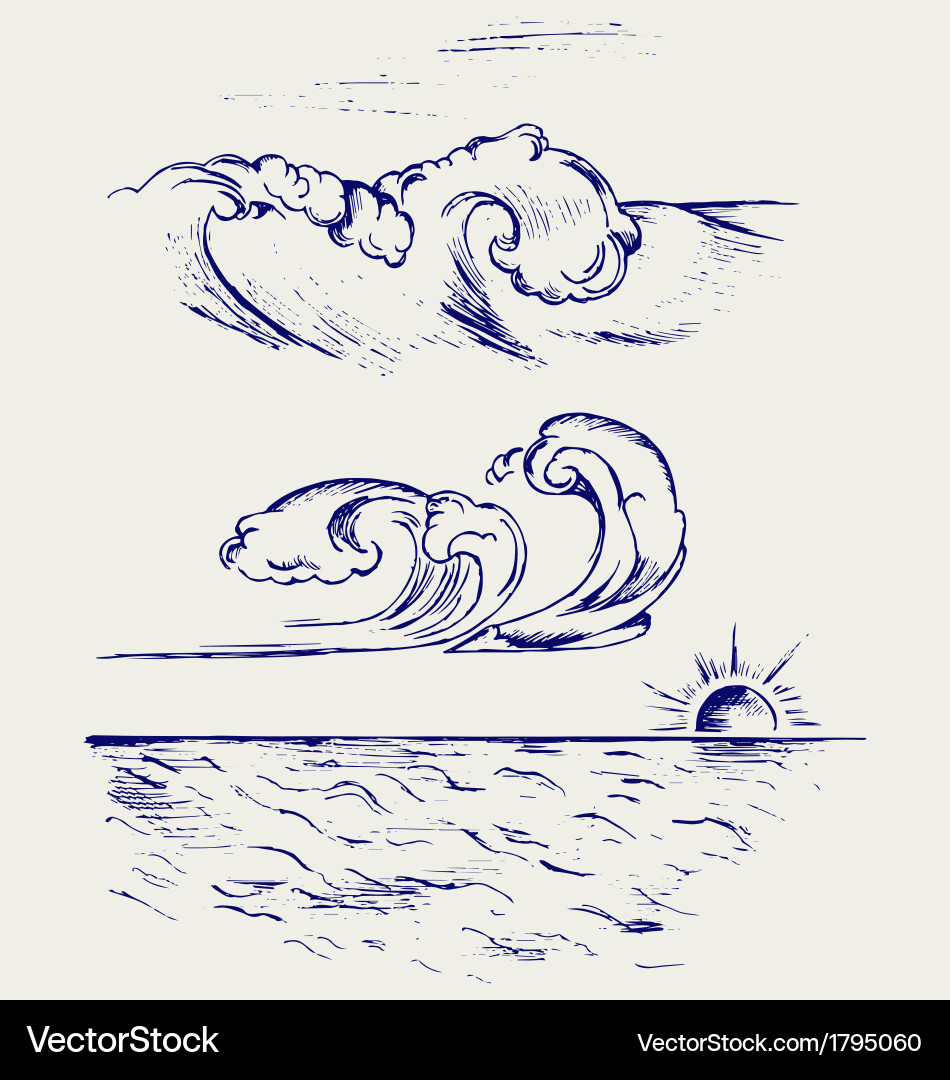 Wave Royalty Free Vector Image - VectorStock