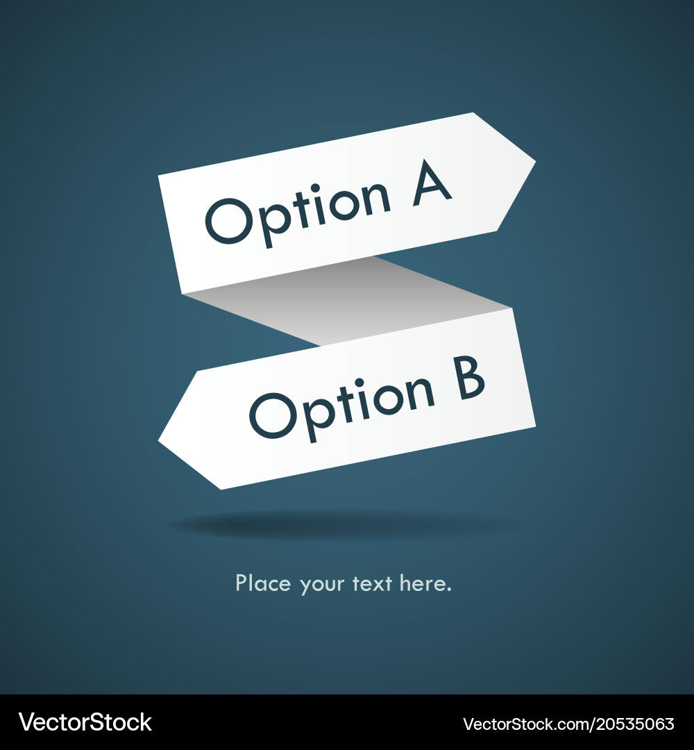 Choice Royalty Free Vector Image - VectorStock