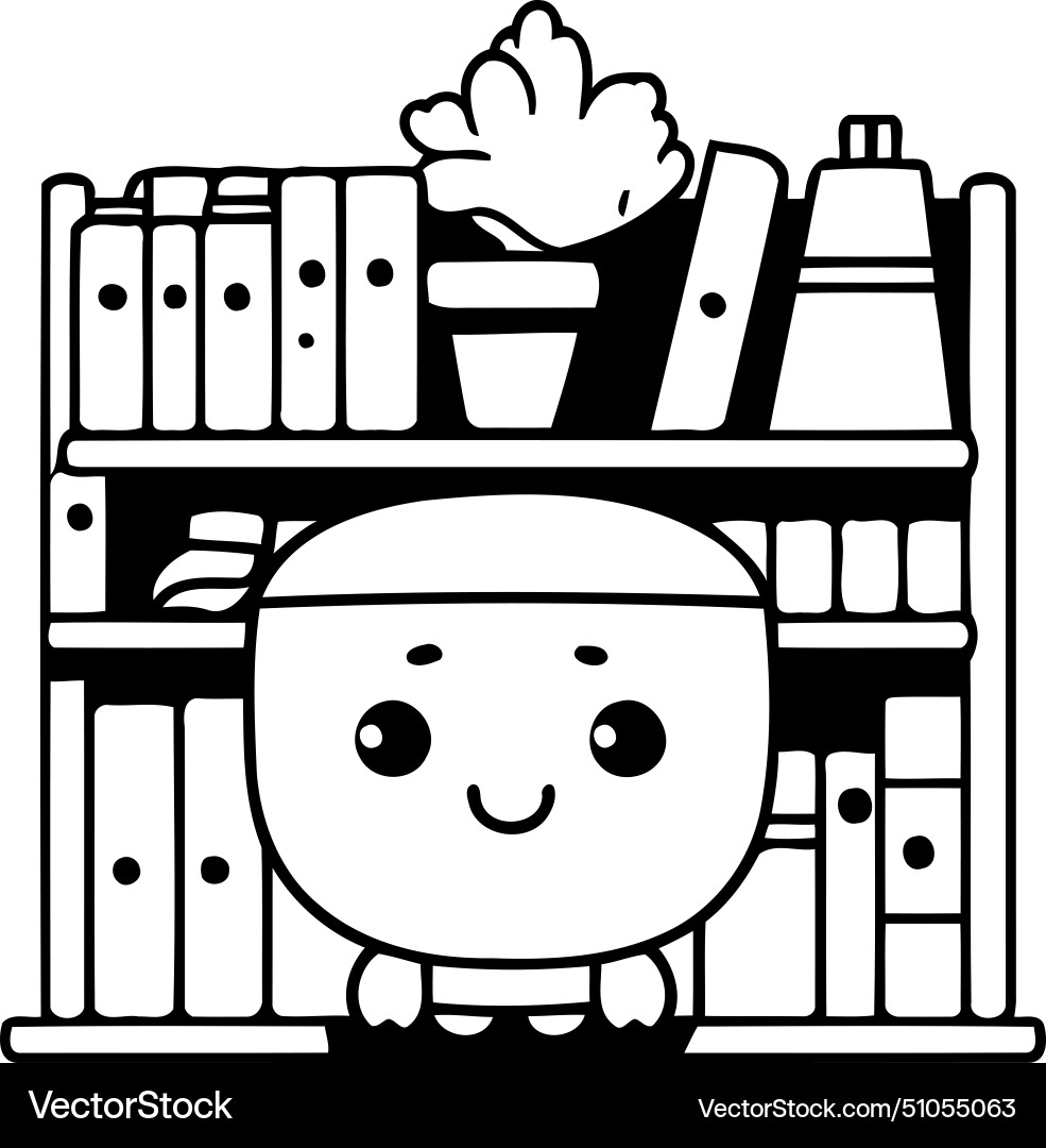 Cute cartoon character design Royalty Free Vector Image