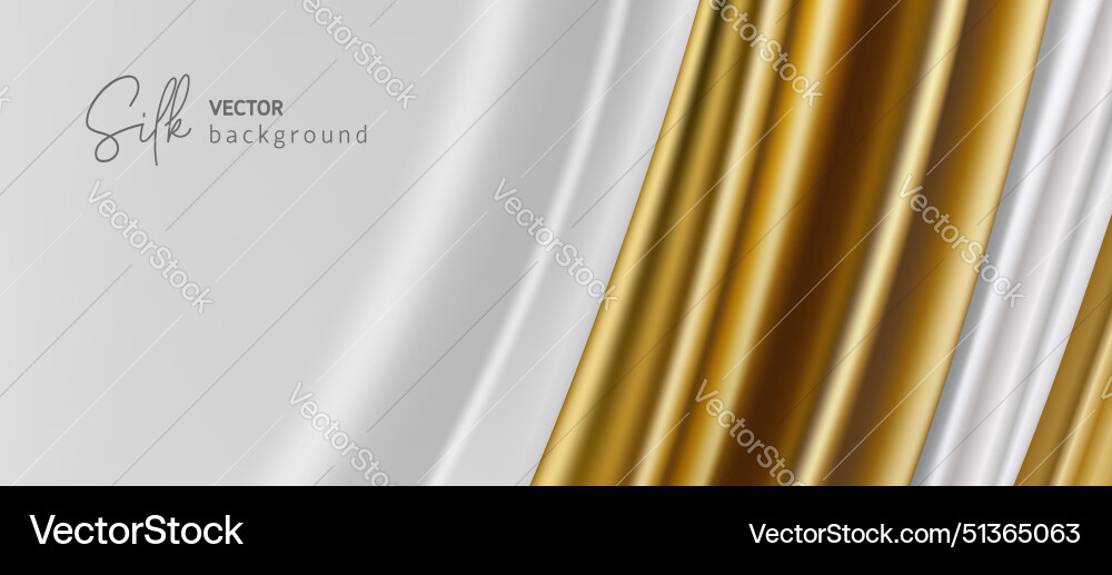 Silk fabric texture Royalty Free Vector Image - VectorStock