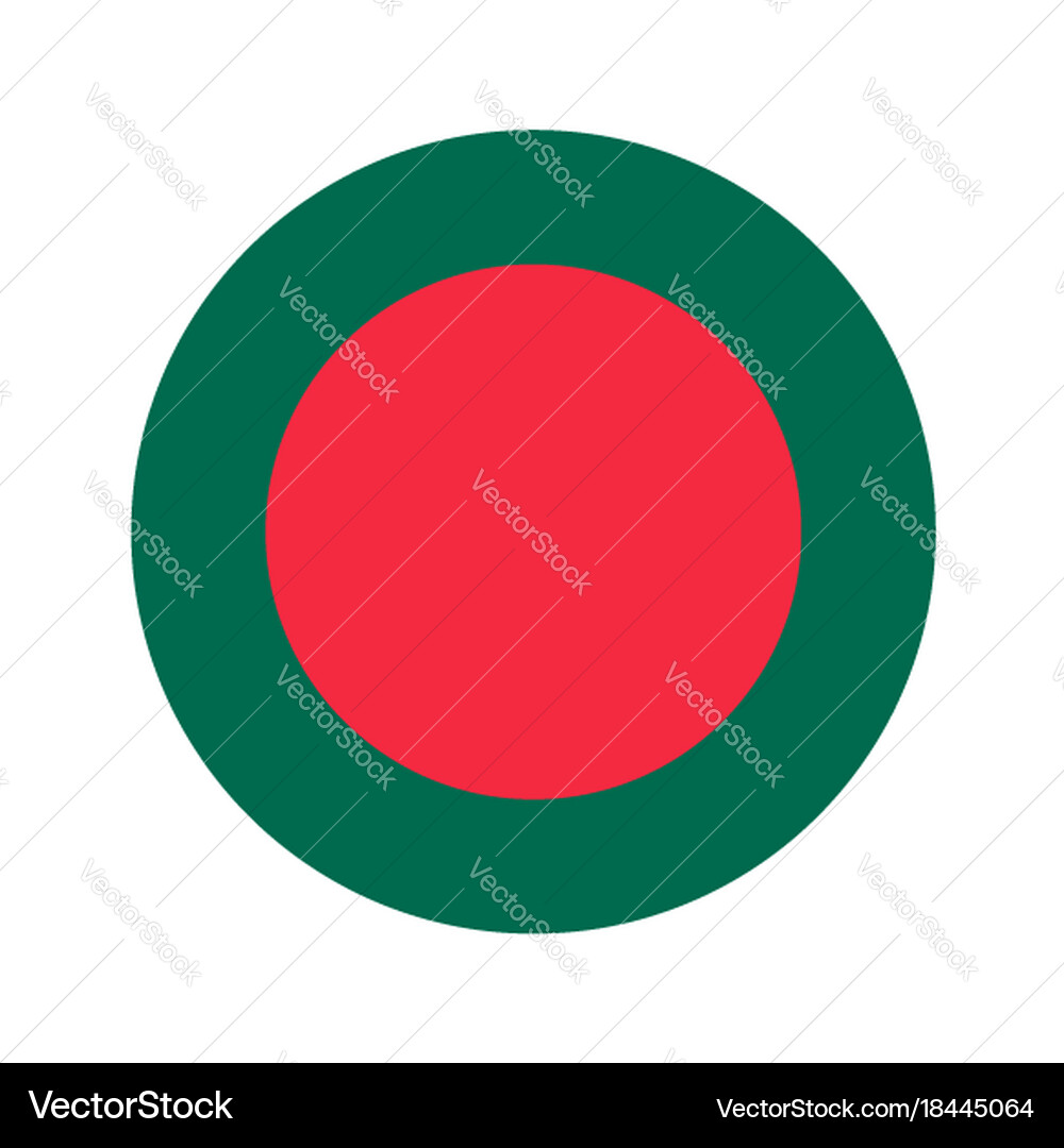 Circular world flag Royalty Free Vector Image - VectorStock