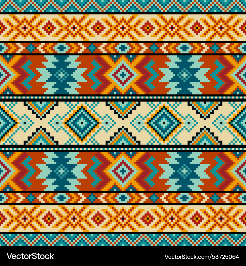 Geometric tribal patterntraditional native america