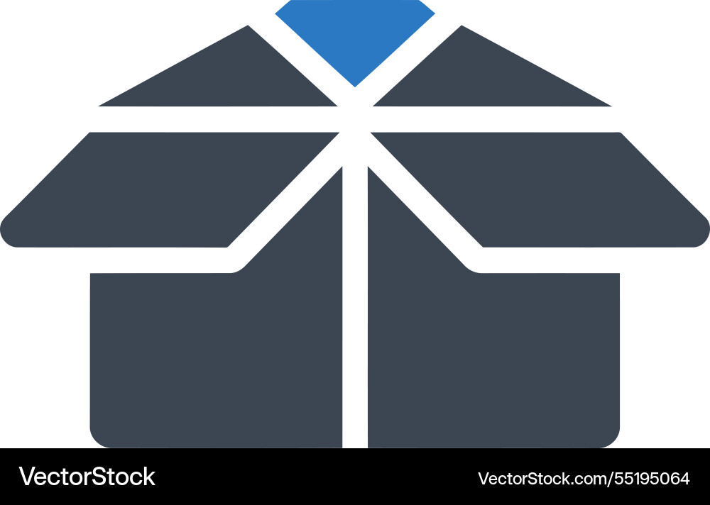 Open package icon Royalty Free Vector Image - VectorStock
