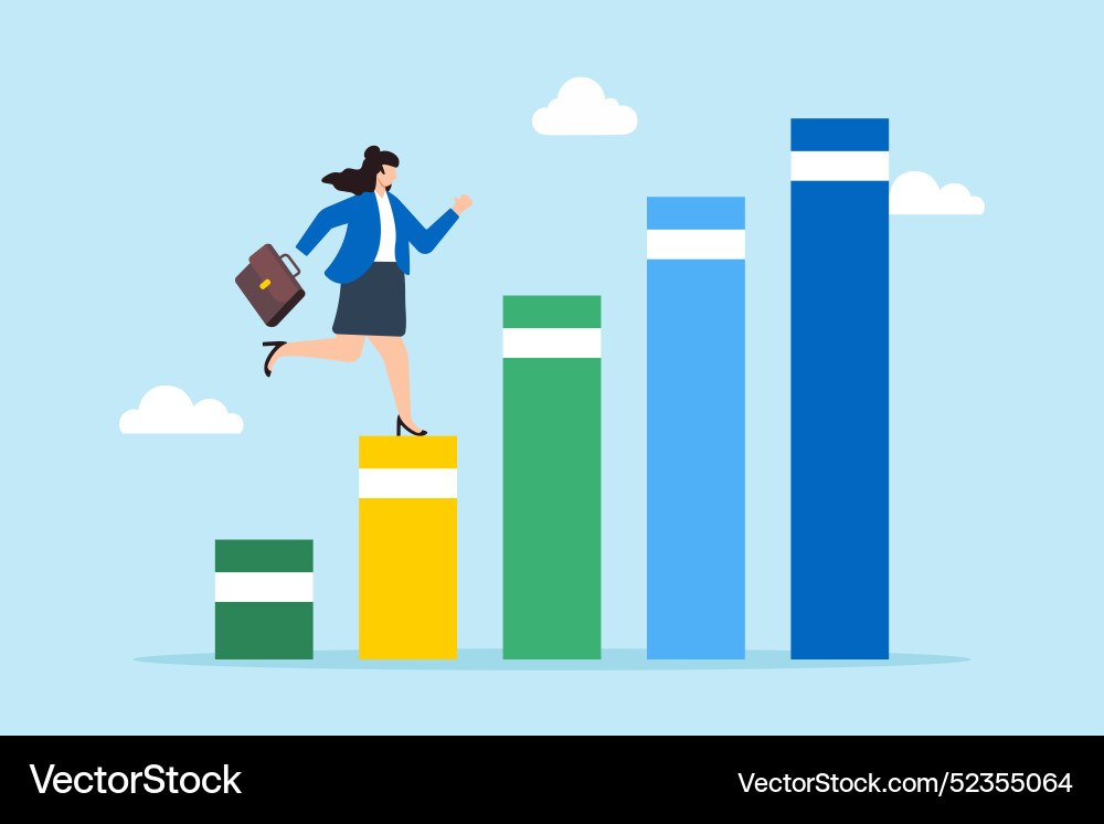 Overcoming business challenges strategic planning Vector Image