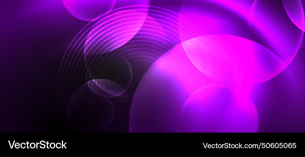 Glowing light neon shiny background Royalty Free Vector