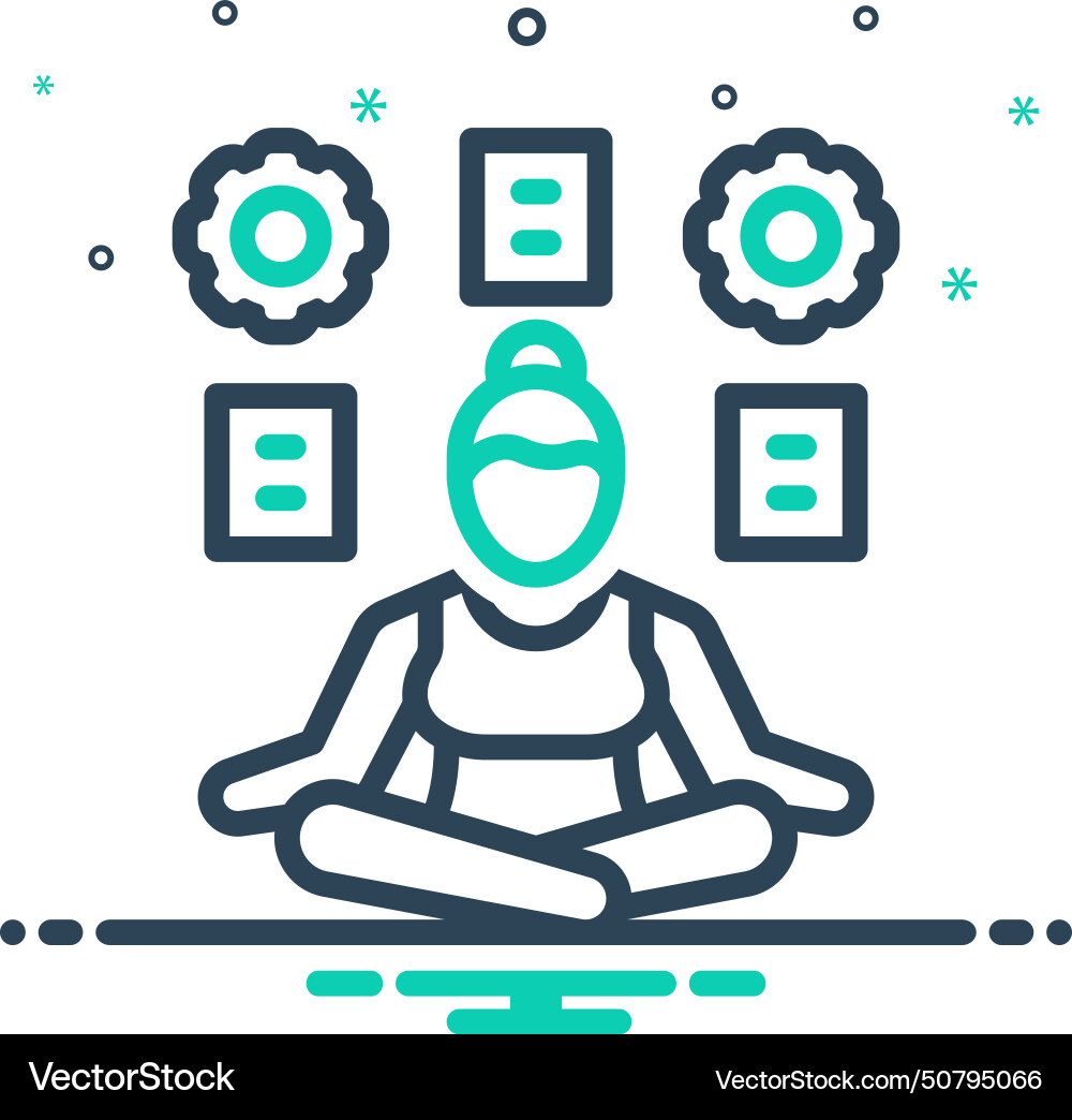 Stress management Royalty Free Vector Image - VectorStock