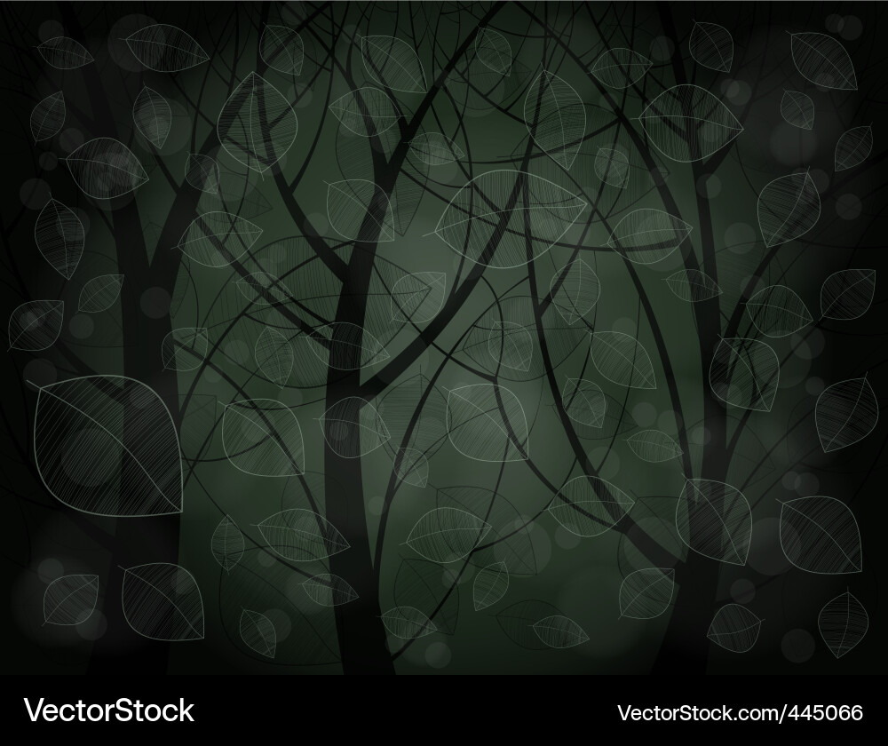 Tree background Royalty Free Vector Image - VectorStock