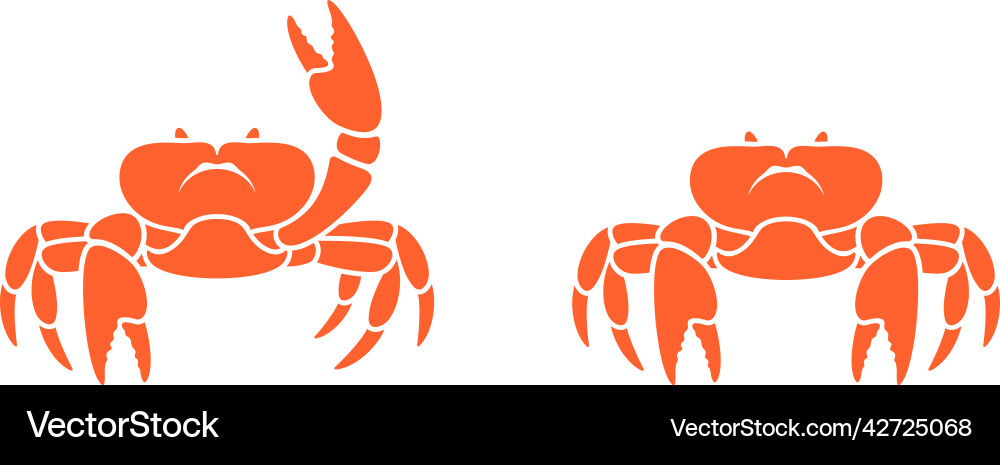Crab Royalty Free Vector Image - VectorStock