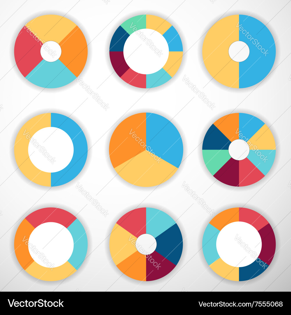 Half Pie Chart Vector Images (over 410)