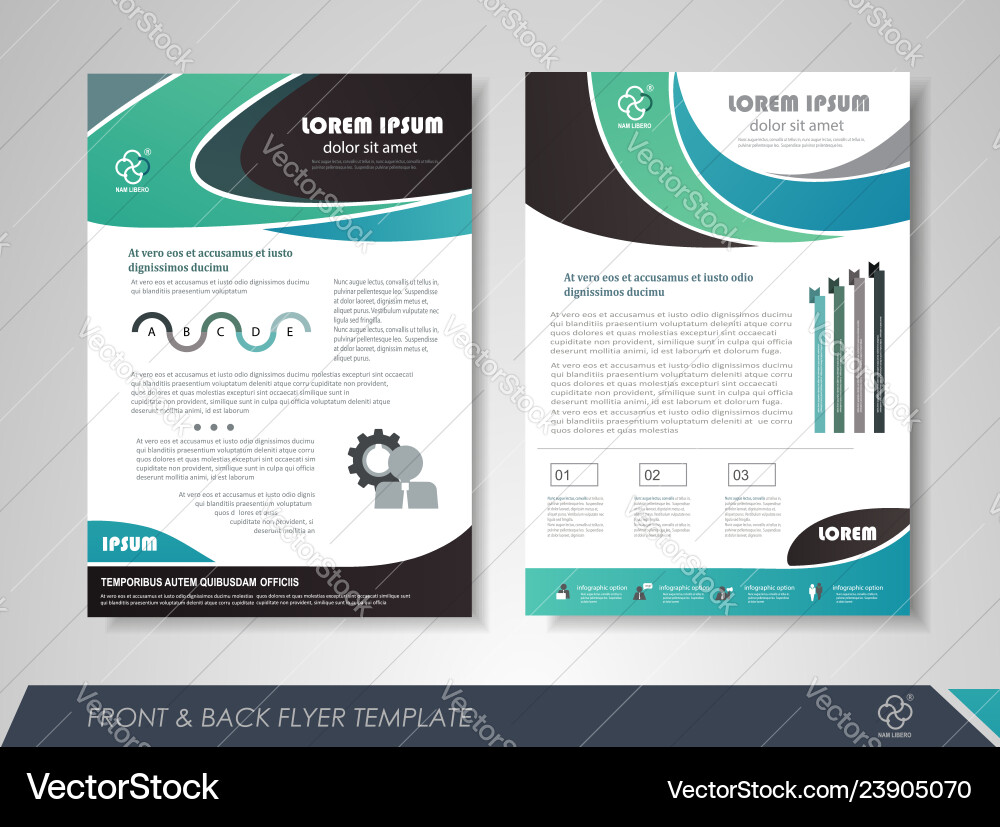 Business poster Royalty Free Vector Image - VectorStock